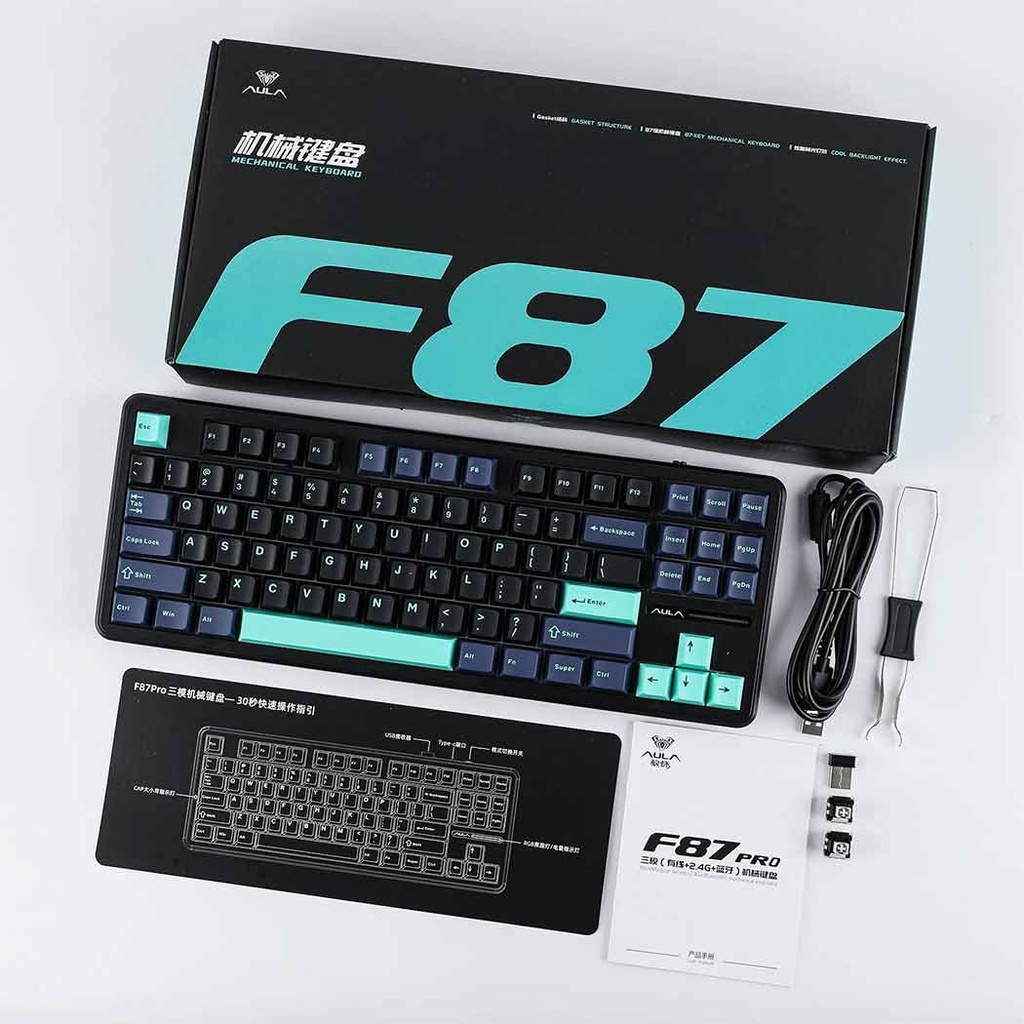 AULA F87 Pro Mechanical Gaming Keyboard | Gear Studio | PC Gaming Accessories | Cambodia